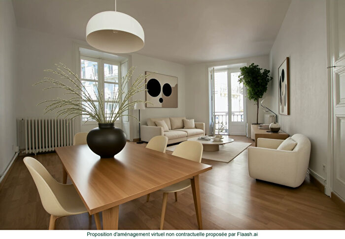 Appartement à louer - Nantes, Centre-ville - 3 pièces - 2 chambres