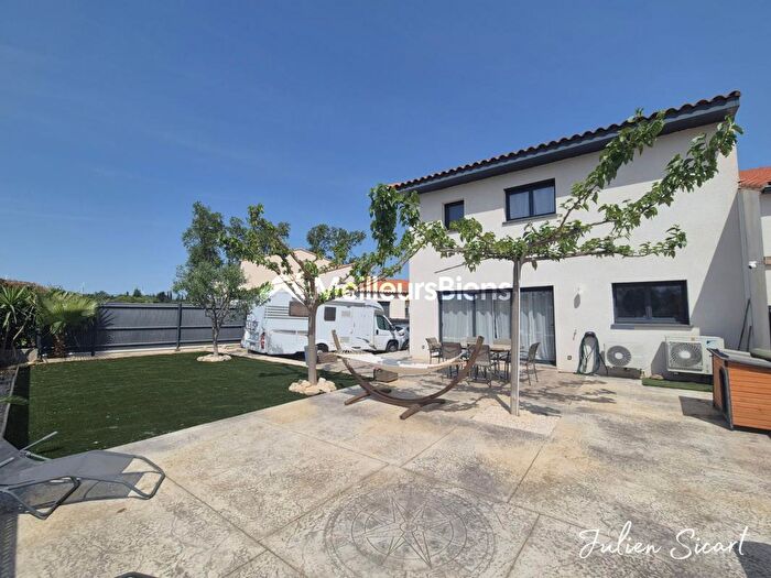 Maison à vendre - Pézilla-la-Rivière - 4 pièces - 3 chambres