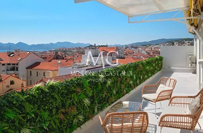 Appartement à vendre - Cannes, Centre-ville - 3 pièces - 1 chambre