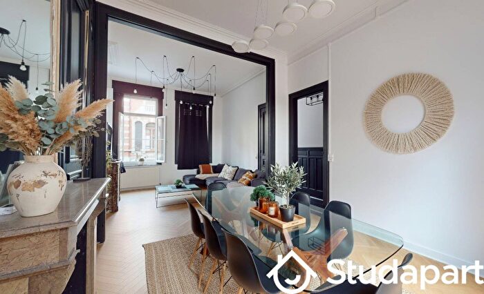 Appartement à louer - Edouard Vaillant-Vauban-Barbieux, Roubaix - 1 pièce - 2 chambres