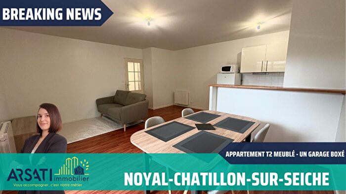 Appartement à louer - Noyal-Châtillon-sur-Seiche - 2 pièces - 1 chambre
