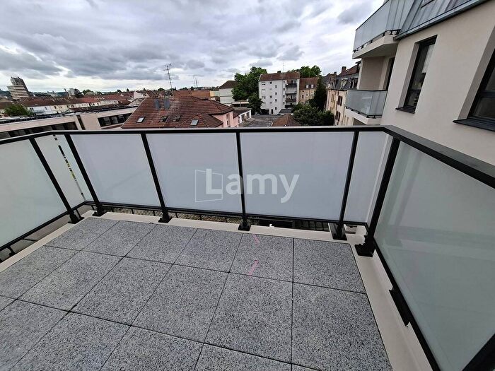 Appartement à louer - Fridolin Nord, Mulhouse - 3 pièces