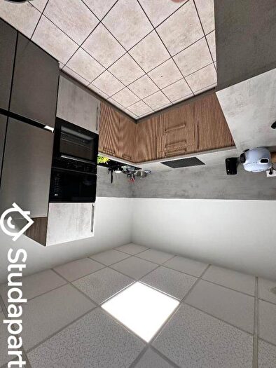 Appartement à louer - Teyssère, Saint-Martin-dHères - 1 pièce - 1 chambre