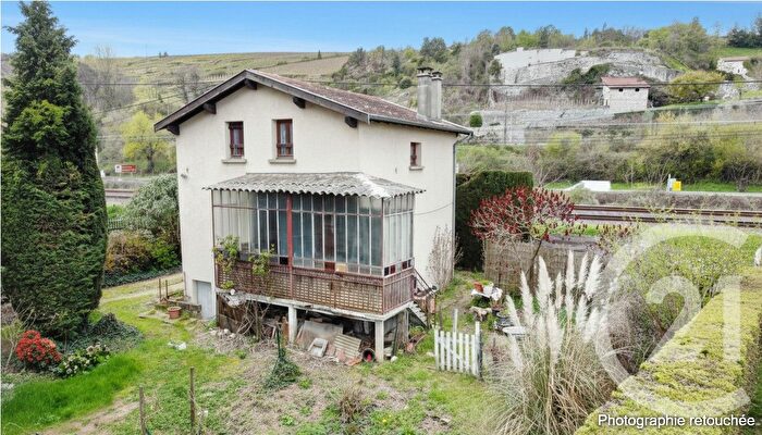 Maison à vendre - Saint-Cyr-sur-le-Rhône - 3 pièces - 2 chambres