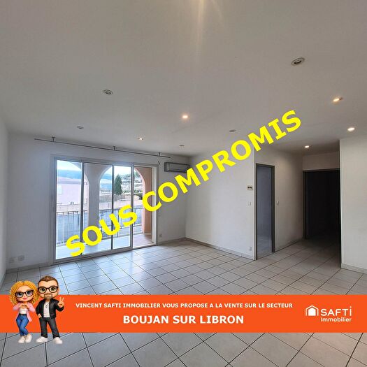 Appartement à vendre - Boujan-sur-Libron - 3 pièces - 2 chambres