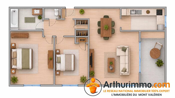 Appartement 3 pièces à vendre à Rueil-Malmaison, Bords de Seine