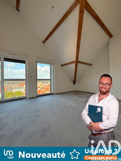 Appartement à vendre - Saint-Omer, Centre historique - 4 pièces - 2 chambres