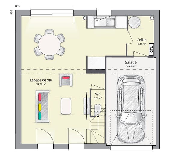 Maisons à vendre et appartements à louer - 3