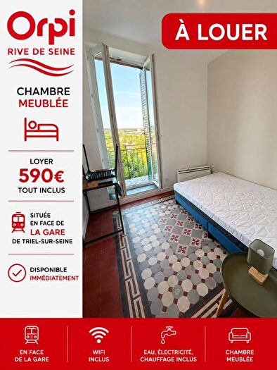 Triel-sur-Seine - Appartement 1 pièce à louer