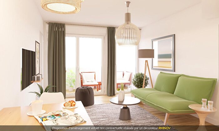 Appartement à louer - Massy, Atlantis, Champs Ronds - 3 pièces - 2 chambres