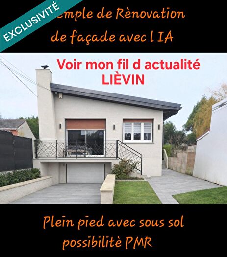 Maison à vendre - Liévin, Saint-Albert, Saint-Amé - 6 pièces - 3 chambres