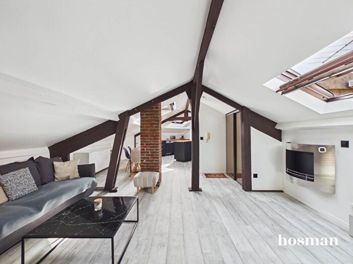 Appartement à vendre - Asnières-sur-Seine, Centre-ville - 2 pièces - 1 chambre