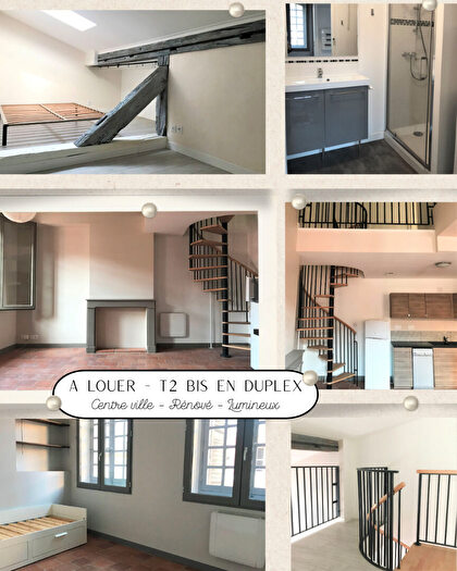 Appartement à louer - Montauban, Centre-ville - 3 pièces - 1 chambre