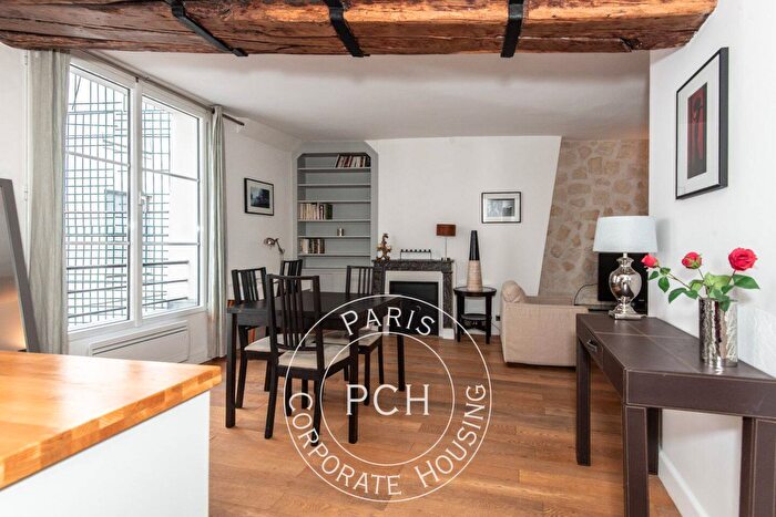 Appartement à louer - Monnaie, Paris ème arrondissement - 2 pièces - 1 chambre