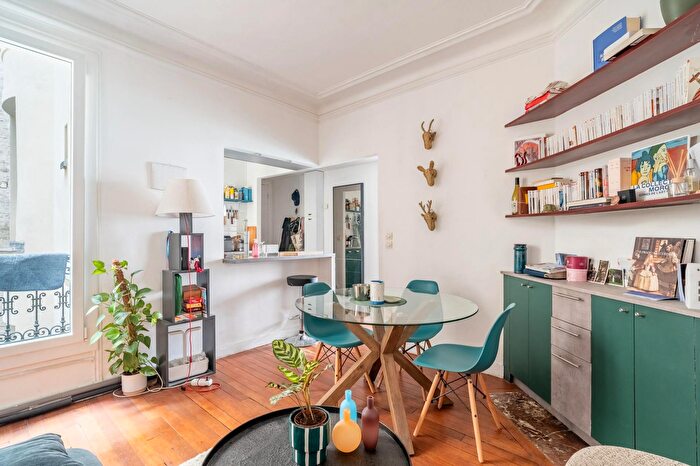 Appartement 3 pièces à vendre à Paris 20ème, Ménilmontant, Amandiers