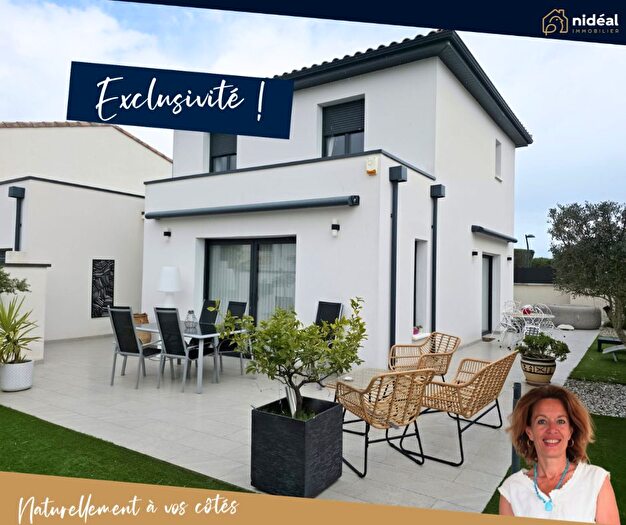 Maison à vendre - Villetelle - 4 pièces - 3 chambres