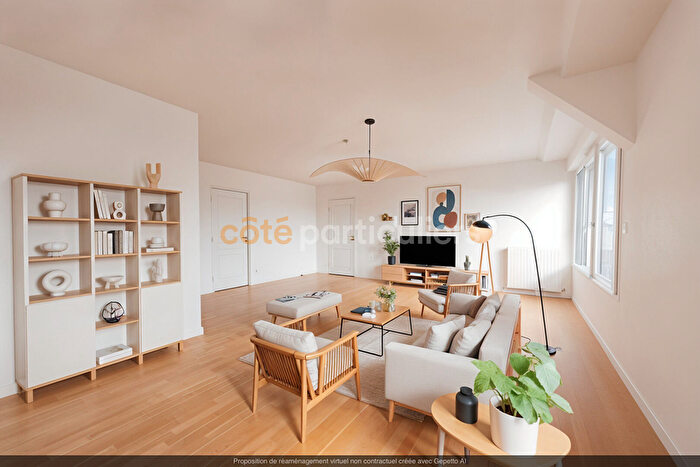 Appartement à vendre - Nantes, Monselet - 5 pièces - 3 chambres