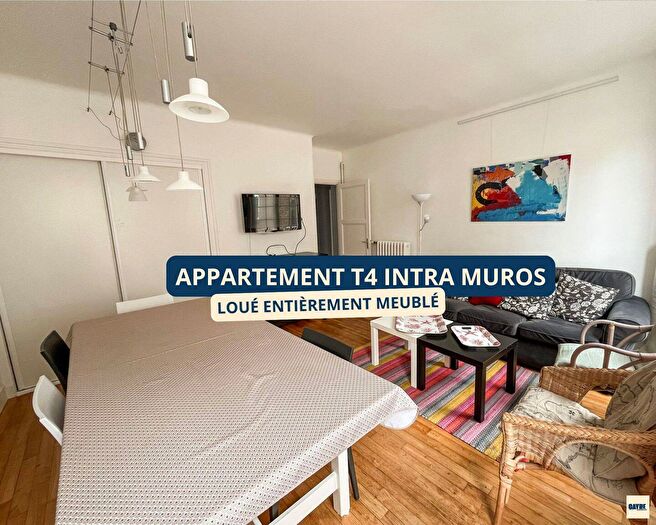Appartement 4 pièces à Intra Muros, Saint-Malo, à louer