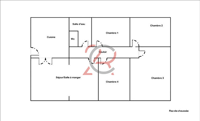 Maison à vendre - Cantenac - 5 pièces - 4 chambres