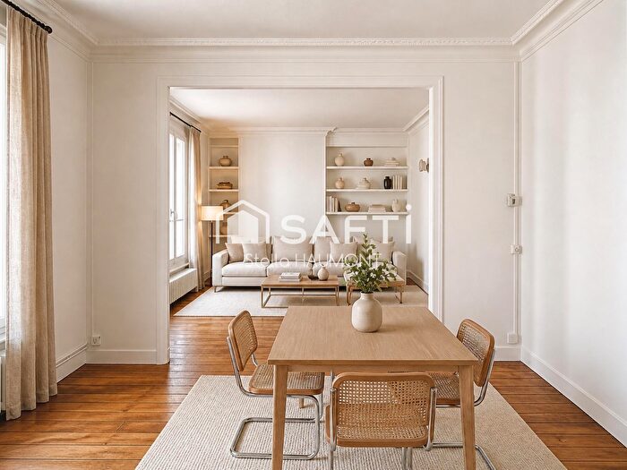 Asnières-sur-Seine, Bécon, Bourguignons : Appartement 3 pièces à vendre
