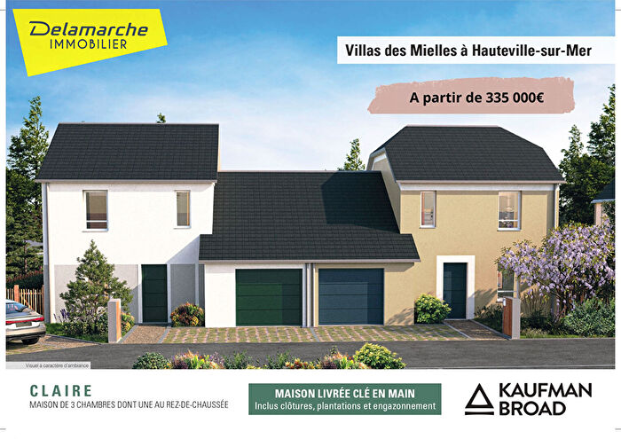 Maison à vendre - Hauteville-sur-Mer - 4 pièces - 3 chambres