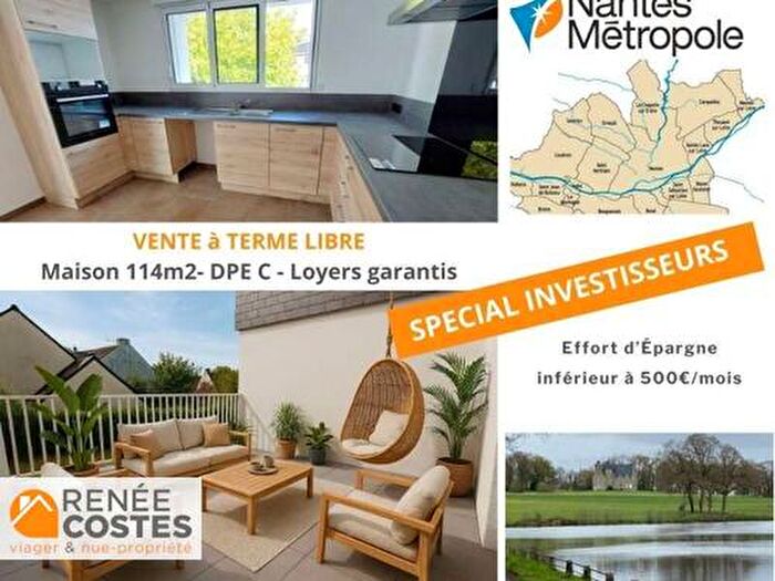 Maison à vendre - Nantes, Saint-Donatien, Tortière - 4 pièces - 3 chambres