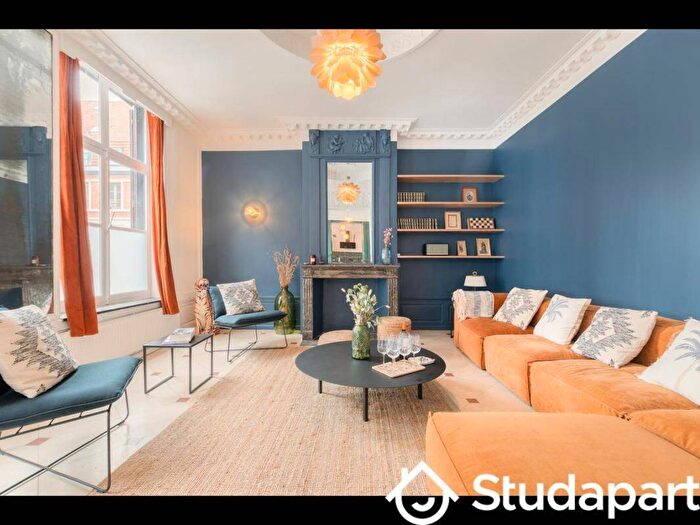 Appartement à louer - Vieux Lille - 1 pièce - 1 chambre