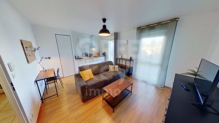 Appartement à louer - Zola, Nantes - 1 pièce