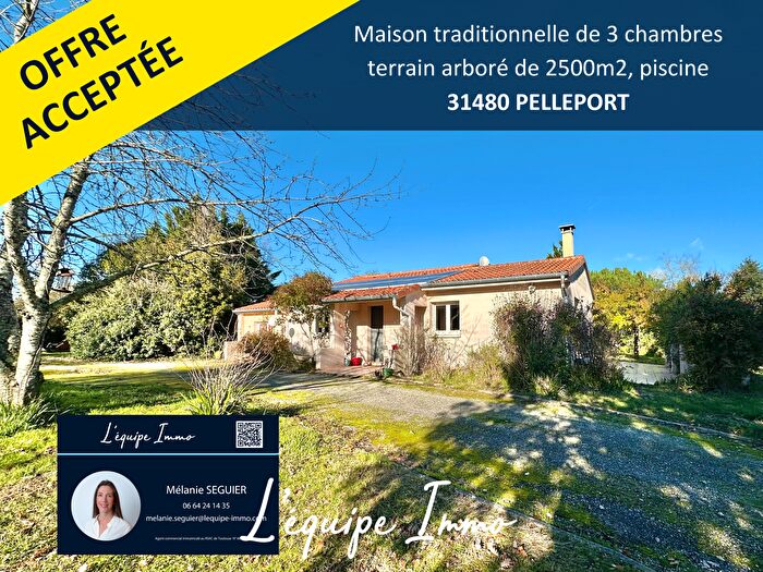 Maison à vendre - Pelleport - 4 pièces - 3 chambres
