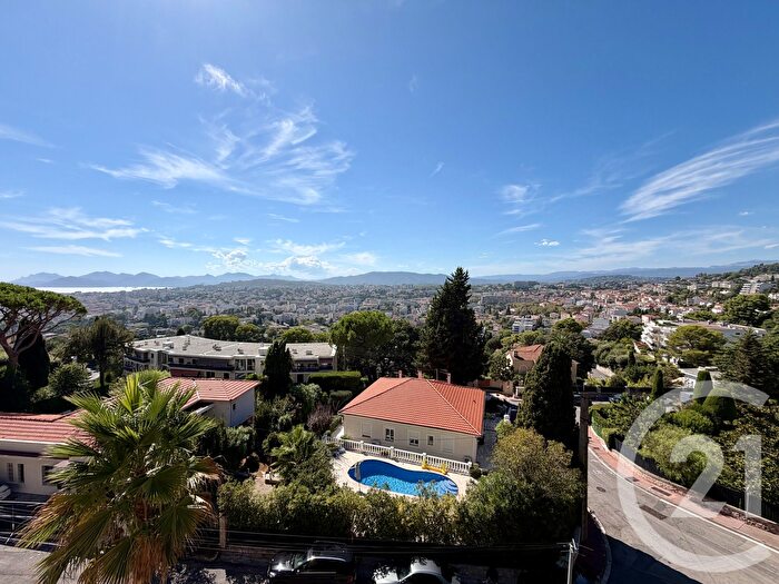 Le Cannet, Haut Cannet : Appartement 3 pièces à vendre