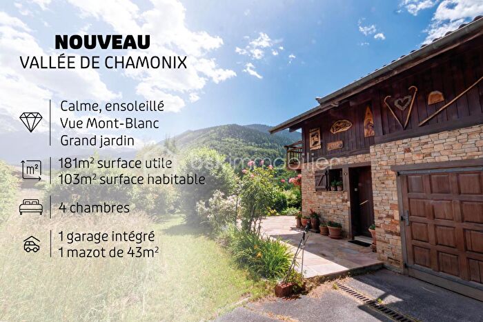 Chamonix-Mont-Blanc, Rosières, Bouchet, Plants, Nants : Maison 5 pièces à vendre