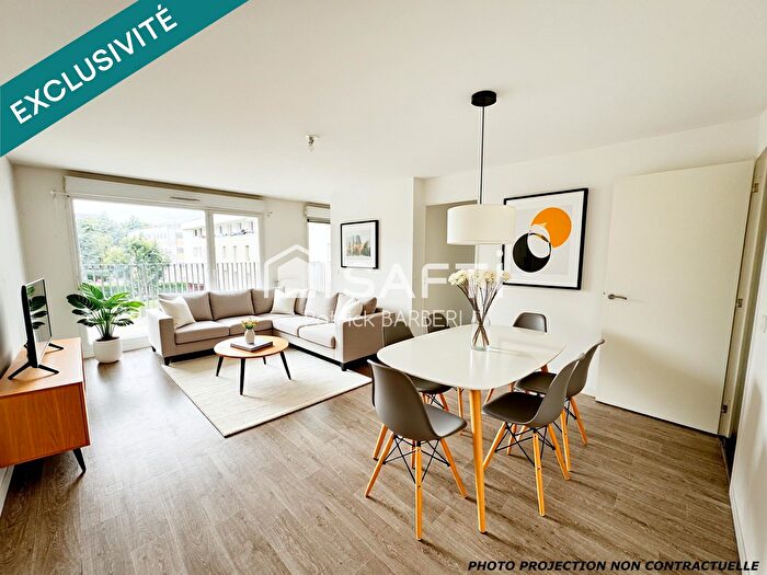 Appartement à vendre - Cergy, Axe Majeur, Horloge - 4 pièces - 3 chambres