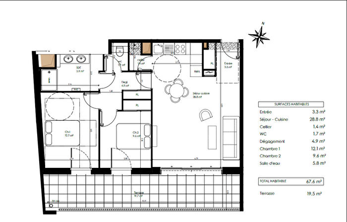 Maisons à vendre et appartements à louer - 3