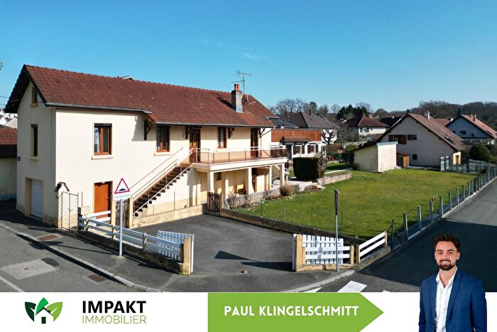 Maison à vendre - Courcelles-lès-Montbéliard - 4 pièces - 2 chambres