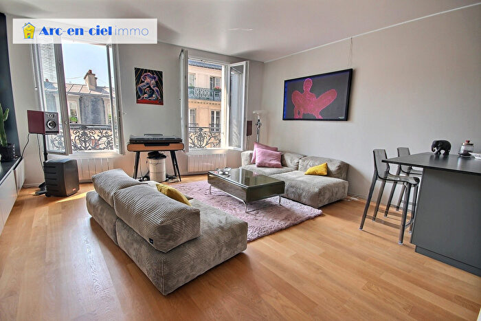 Appartement à vendre - Paris e , Saint-Gervais - 2 pièces - 1 chambre