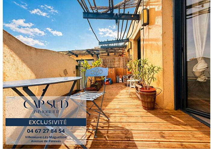 Villeneuve-lès-Maguelone : Appartement 3 pièces à vendre