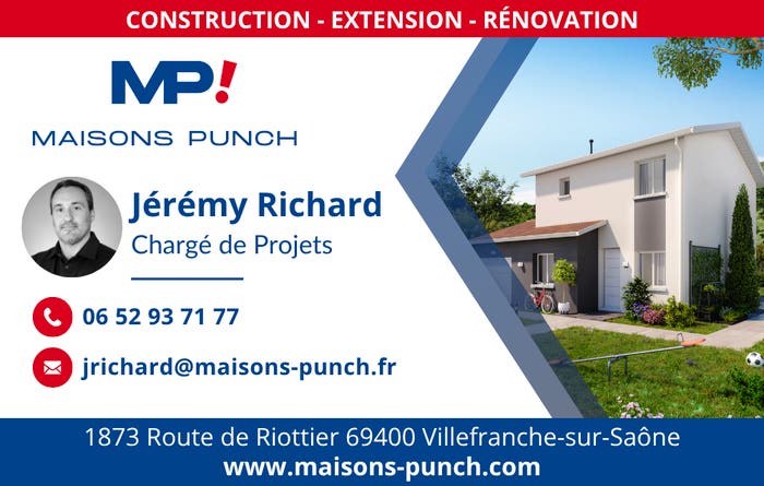 Maison 4 pièces à vendre à Villefranche-sur-Saône, Centre-ville
