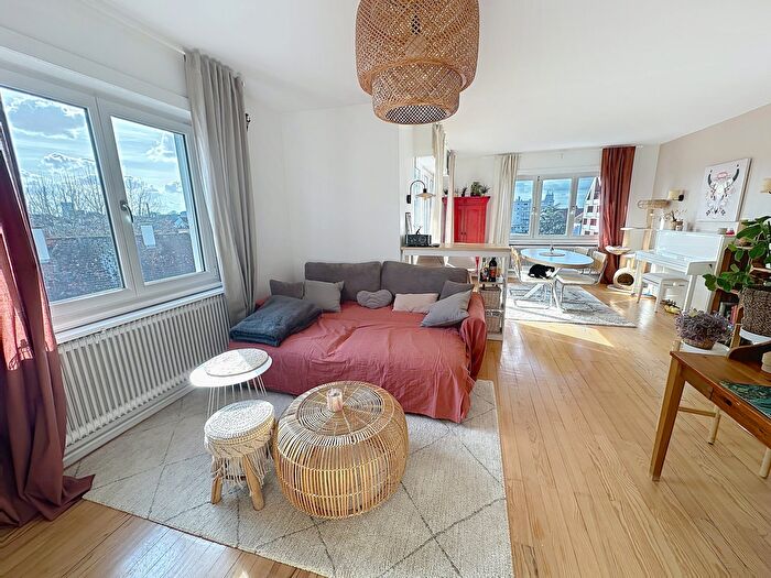 Appartement à vendre - Bischheim, Canal, Pont Phario - 3 pièces - 2 chambres