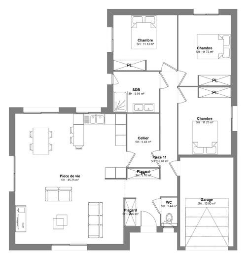 Maisons à vendre et appartements à louer - 3