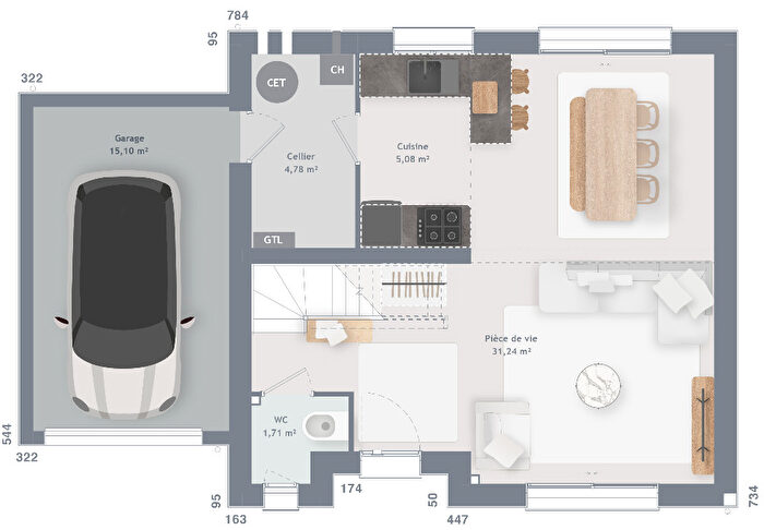Maisons à vendre et appartements à louer - 2