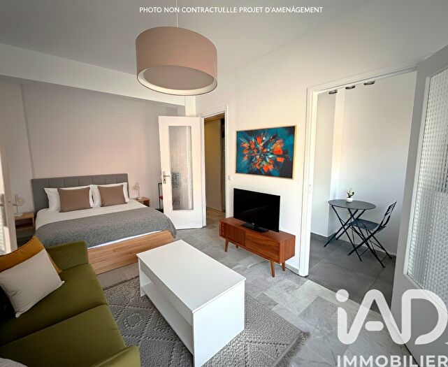 Appartement à vendre - Le Cannet, Bas Cannet - 1 pièce