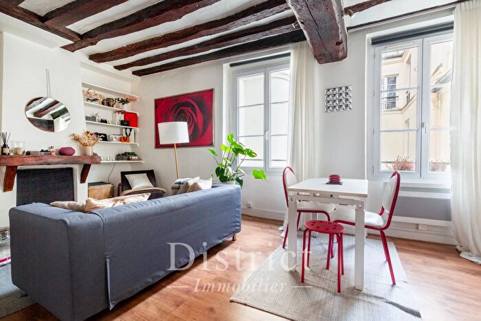 Appartement à louer - Île Saint Louis, Paris ème arrondissement - 2 pièces - 1 chambre