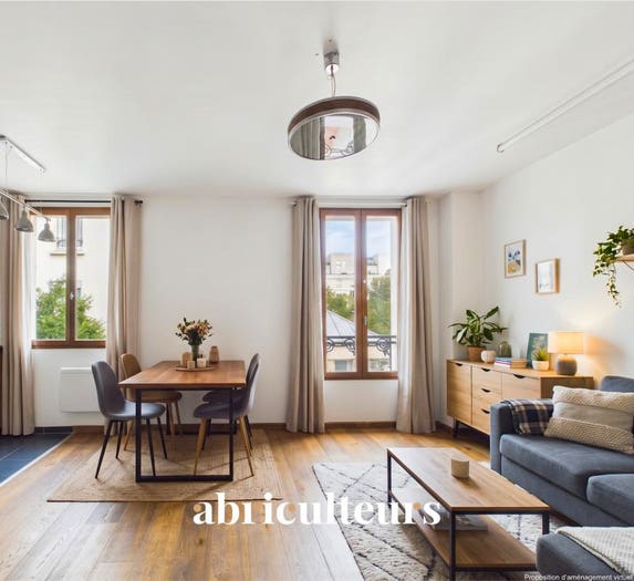 Saint-Denis, La Plaine Saint-Denis : Appartement 2 pièces à vendre