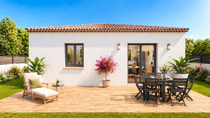 Saint-Maximin-la-Sainte-Baume, Centre-ville : Maison 3 pièces à vendre