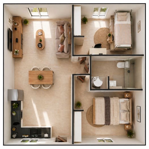 Maisons à vendre et appartements à louer - 3