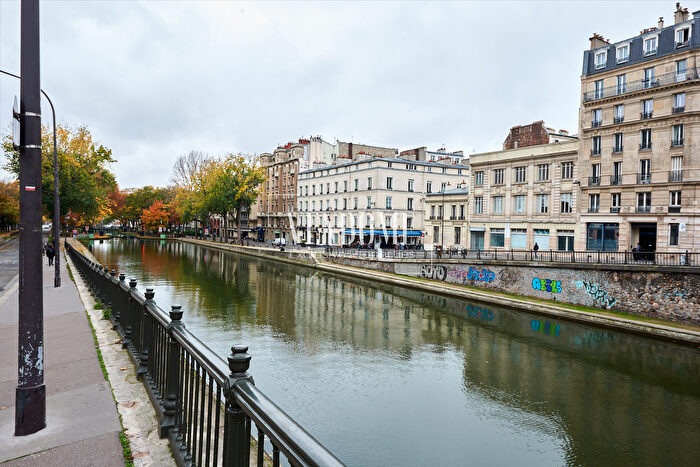 Appartement à vendre - Paris e , Canal Saint-Martin, Jemmapes - 3 pièces - 2 chambres