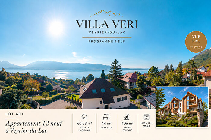 Appartement 2 pièces à vendre - Veyrier-du-Lac