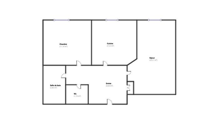 Appartement 2 pièces à vendre - Champs-sur-Marne