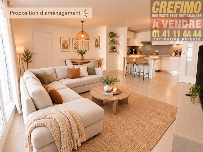 Appartement 3 pièces à Asnières-sur-Seine, Coubertin, à vendre