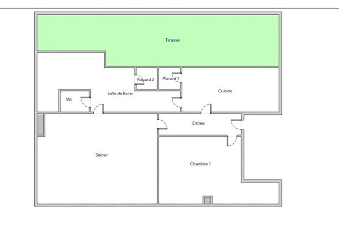 Appartement 2 pièces à vendre à Romainville, Trois Communes, Les Ormes
